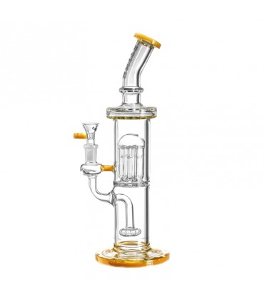 MEDIUM SHOWER TO TREE PERC YELLOW 28CM CALVO GLASS